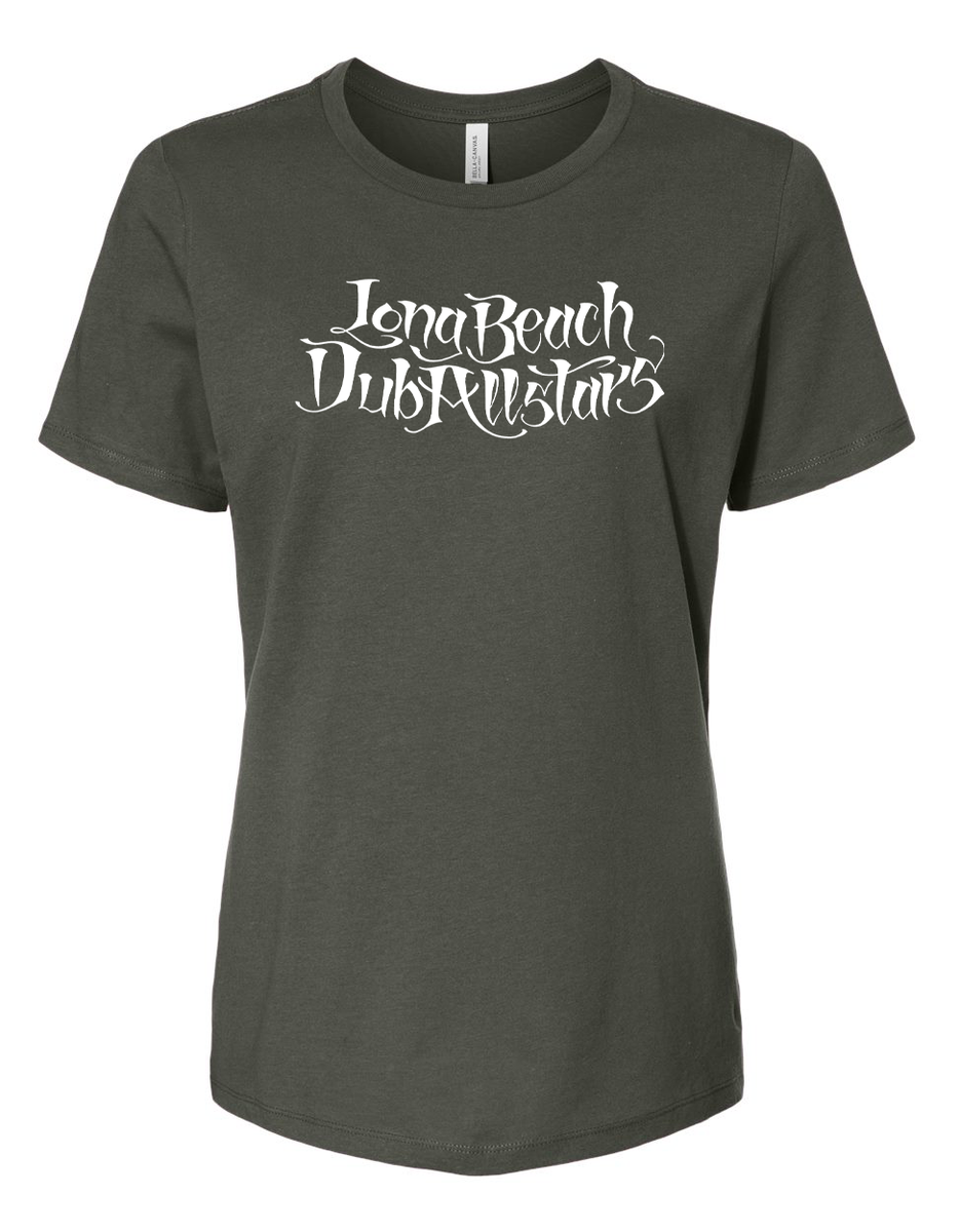 Women's New Logo Tee (Charcoal) – Long Beach Dub AllStars Merch